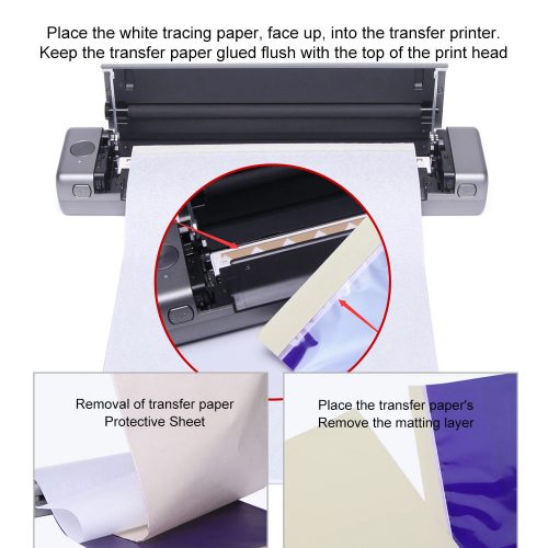 AIMO T08FS Wireless Tattoo Transfer Stencil Printer - ONLY